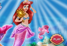 Ariel Mermaid Dress Up - Little Mermaid Games