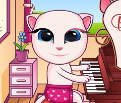 Talking Angela Baby Birth - Talking Friends Games