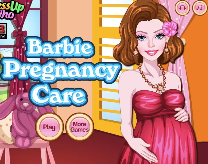 Pregnant Barbie Giving Birth Games