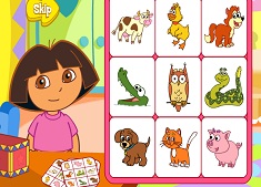 Dora Bingo Game - Dora Games
