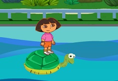 Dora Cross The River - Dora Games