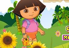 Dora Flower Basket - Dora Games