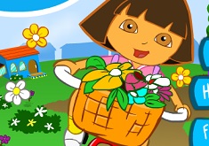 Dora Flower Basket - Dora Games