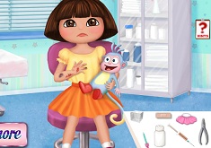Dora Ear Doctor - Dora Games