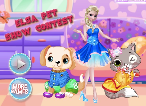 Elsa Pet Show Contest - Frozen Games