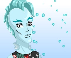 Monster High Gill Webber Dress Up - Monster High Games
