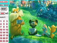 Lorax Hidden Numbers - Dr Seuss The Lorax Games