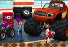 Blaze Monster Machines Letters - Blaze And The Monster Machines Games