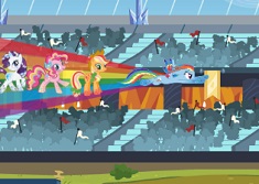 My Little Pony Rainbow Dash Equestria Race - My Little Pony Games