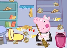 Peppa Pig Cleaning Room - Peppa Pig Games