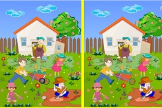 Spot The Difference Gardening - Differences Games