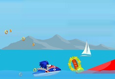 Super Sonic Ski - Sonic Games