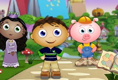 CREATE YOUR OWN SUPERHERO - SUPER WHY GAMES