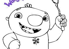 Wally's Coloring Book - Wallykazam Games