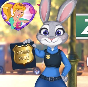 Zootopia Fashion Police - Zootopia Games